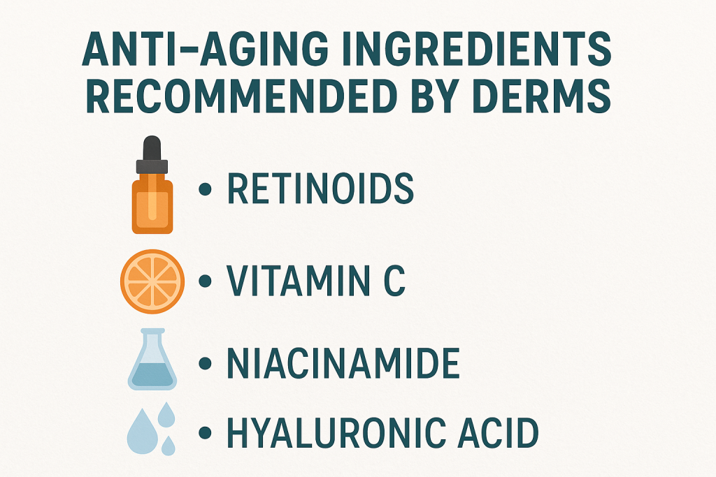 11 Clinically-Proven Anti Aging Ingredients Recommended by Derms