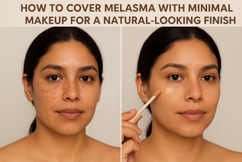 How to Cover Melasma with Minimal Makeup for a Natural-Looking Finish