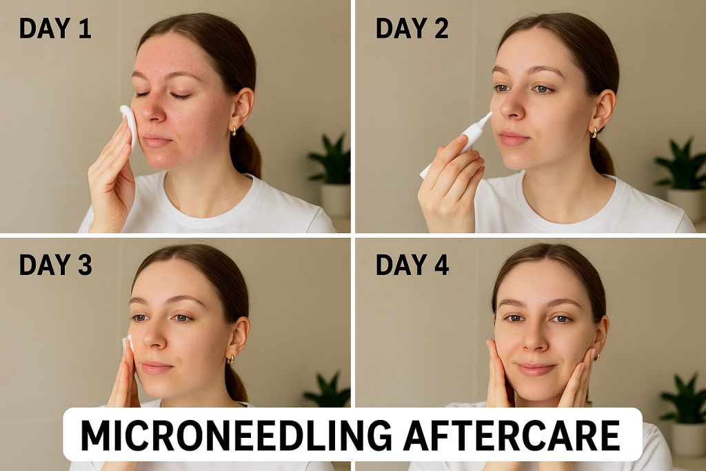 Microneedling Aftercare Tips: Day 1 to Full Recovery